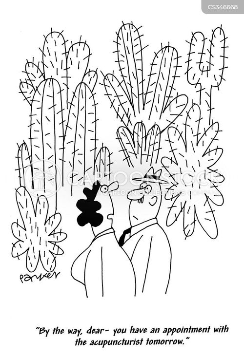 Accupuncture Cartoons and Comics - funny pictures from CartoonStock