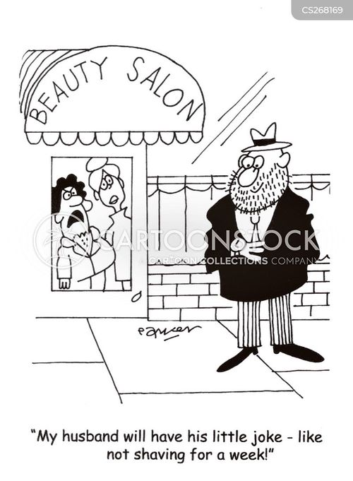 Waxing Salon Cartoons and Comics - funny pictures from CartoonStock
