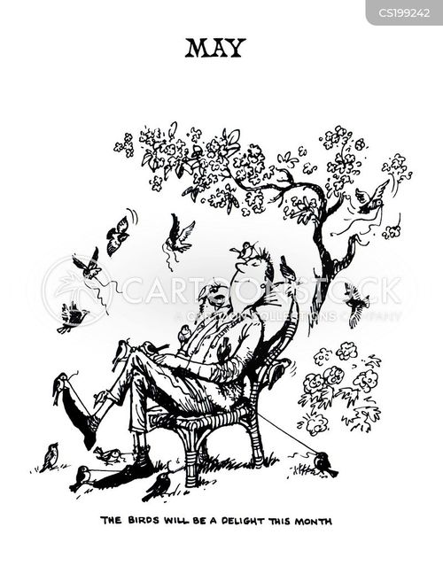 Bring May Flowers Cartoons and Comics - funny pictures from CartoonStock