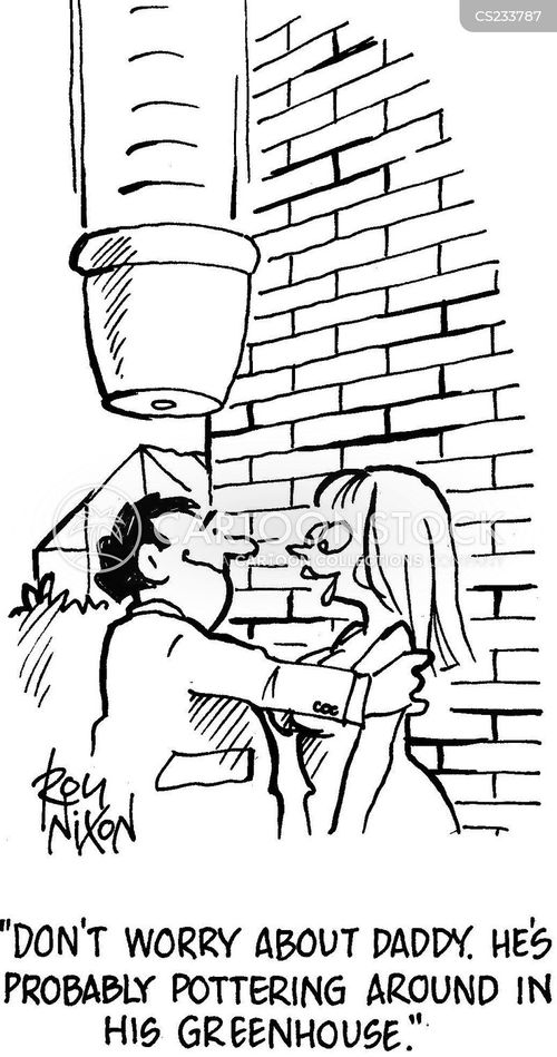 Pottering Cartoons and Comics - funny pictures from CartoonStock