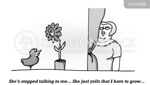 Growing Plants Cartoons and Comics - funny pictures from CartoonStock