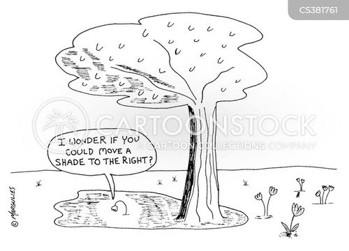 Overshadowing Cartoons and Comics - funny pictures from CartoonStock