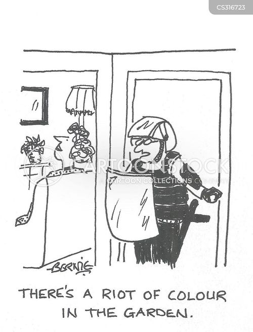 Riot Gear Cartoons and Comics - funny pictures from CartoonStock