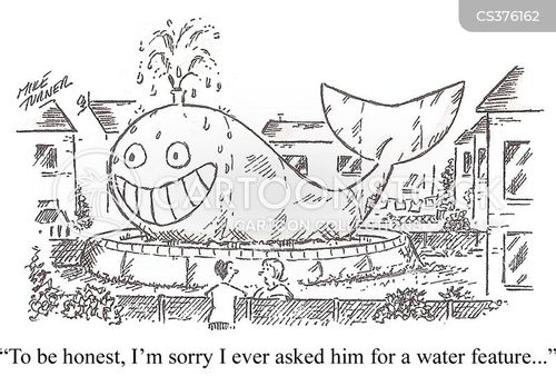 Water Feature Cartoons and Comics - funny pictures from CartoonStock