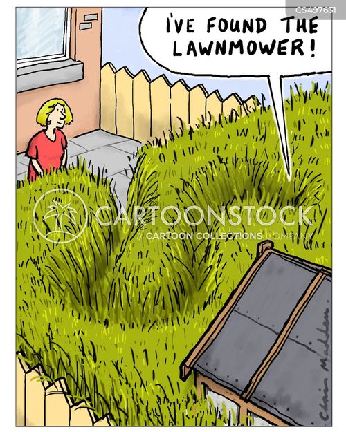 Overgrown Yard Cartoon A Few Weeks Ago, We Shared A Sneak Peek At The