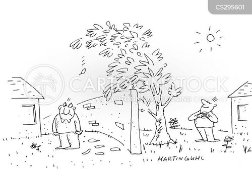 Neighbours From Hell Cartoons and Comics - funny pictures from CartoonStock