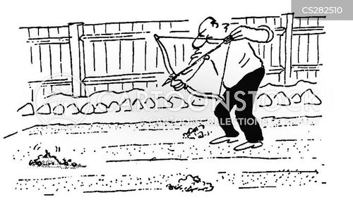 Mole Infestation Cartoons and Comics - funny pictures from CartoonStock