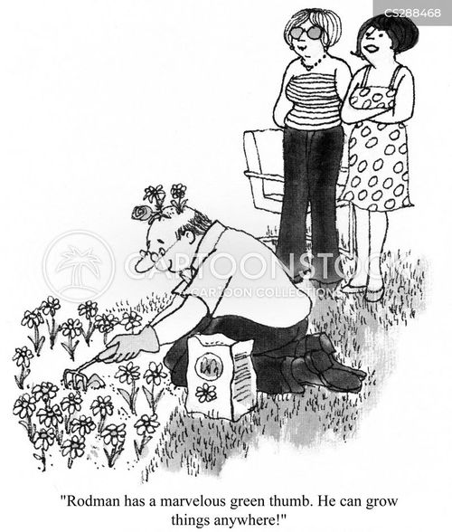 Plant Growing Cartoons and Comics - funny pictures from CartoonStock