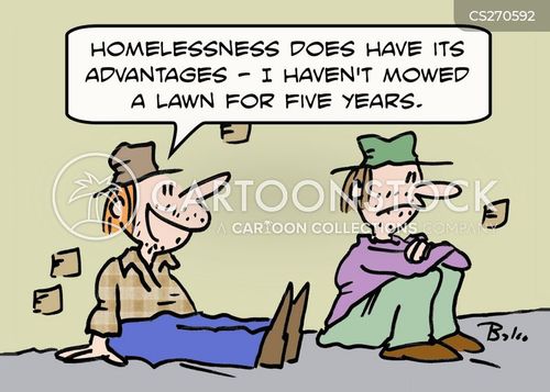 Homelessness Cartoons and Comics - funny pictures from CartoonStock