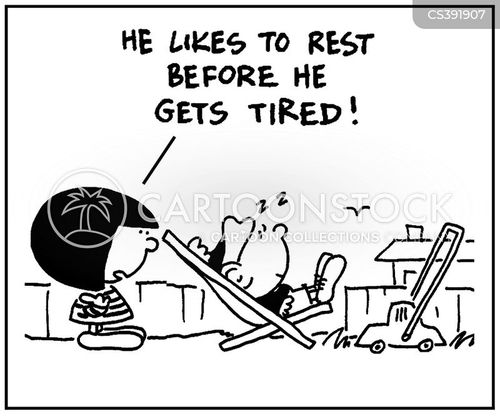 Rested Cartoons and Comics - funny pictures from CartoonStock