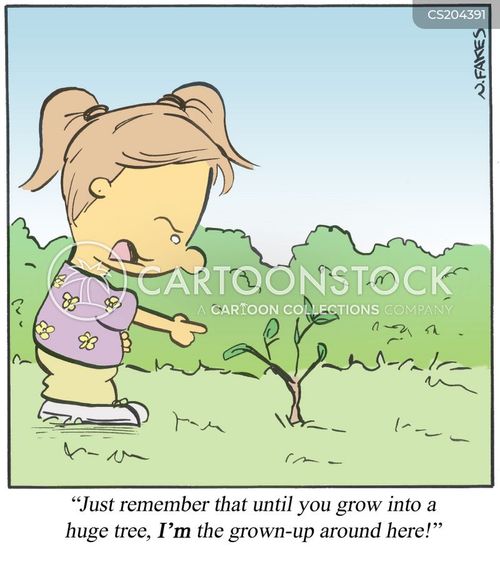 Sapling Cartoons and Comics - funny pictures from CartoonStock