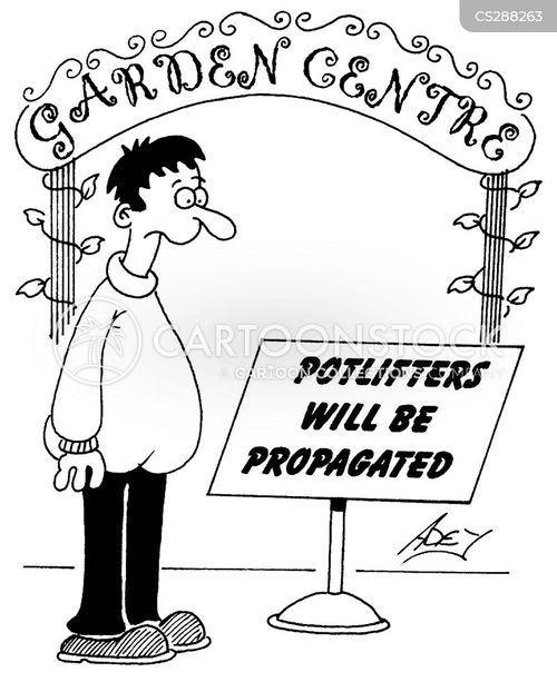 Gardening Centre Cartoons and Comics - funny pictures from CartoonStock