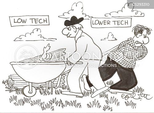 Low Techs Cartoons and Comics - funny pictures from CartoonStock