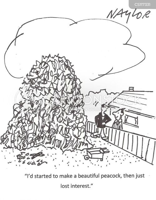 Hedge Trimmers Cartoons and Comics - funny pictures from CartoonStock