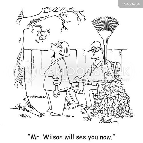 Garden Leaves Cartoons and Comics - funny pictures from CartoonStock
