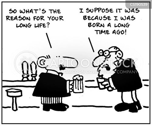 Longevity Cartoons and Comics - funny pictures from CartoonStock