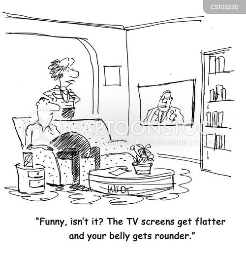 Middle Age Spread Cartoons and Comics - funny pictures from CartoonStock