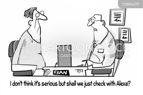 Amazon Alexa Cartoons and Comics - funny pictures from CartoonStock