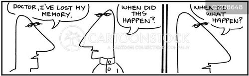 Foggy Memory Cartoons and Comics - funny pictures from CartoonStock