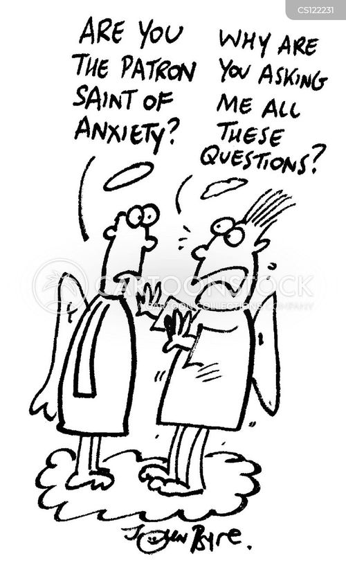 Patron Saint Cartoons and Comics - funny pictures from CartoonStock