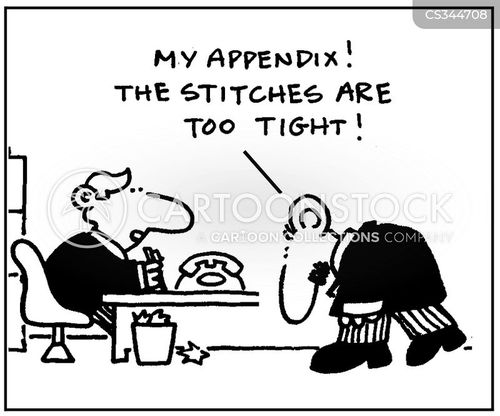 Appendectomy Cartoons and Comics - funny pictures from CartoonStock