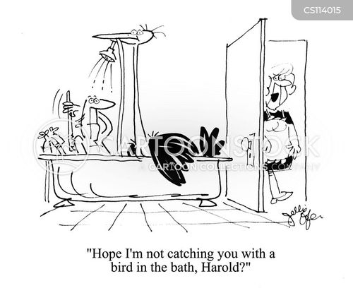 Bathing Woman Cartoons and Comics - funny pictures from CartoonStock