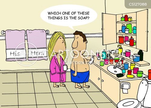 Toiletries Cartoons and Comics - funny pictures from CartoonStock