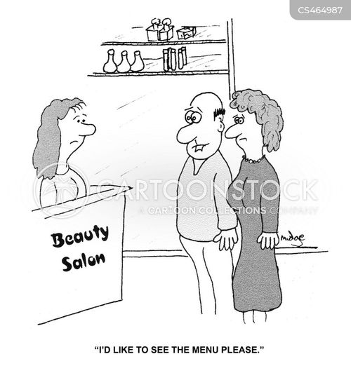 Beauty Parlor Cartoons and Comics - funny pictures from CartoonStock