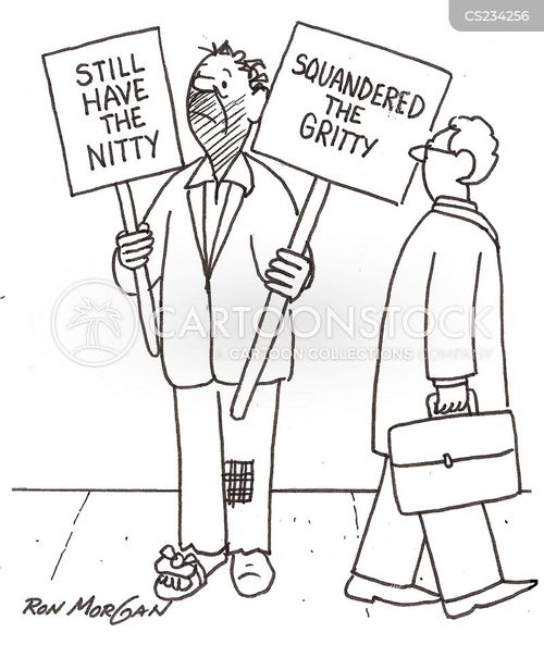 Gritty Cartoons and Comics - funny pictures from CartoonStock