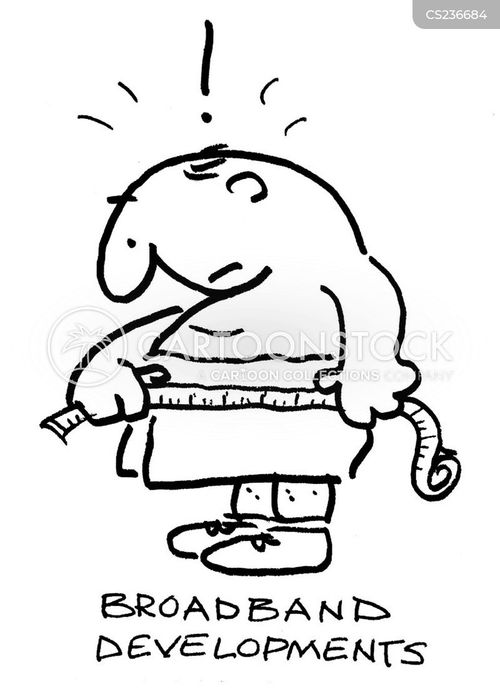 Bandwith Cartoons and Comics - funny pictures from CartoonStock
