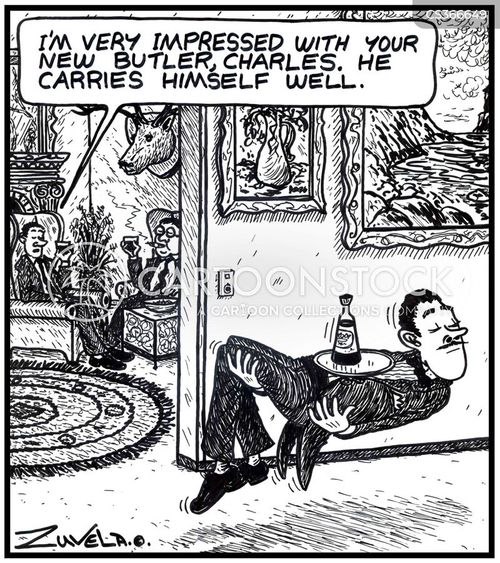 Butler Cartoons and Comics - funny pictures from CartoonStock