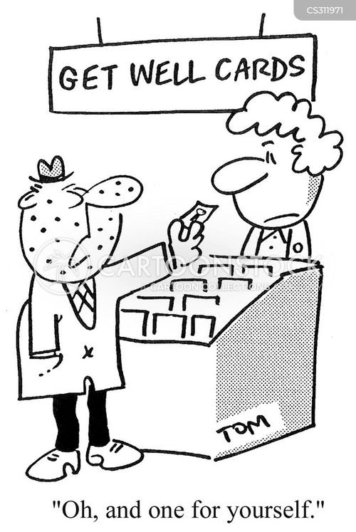 Get Well Soon Cards Cartoons and Comics - funny pictures from CartoonStock