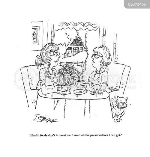 Food Preservatives Cartoons and Comics - funny pictures from CartoonStock