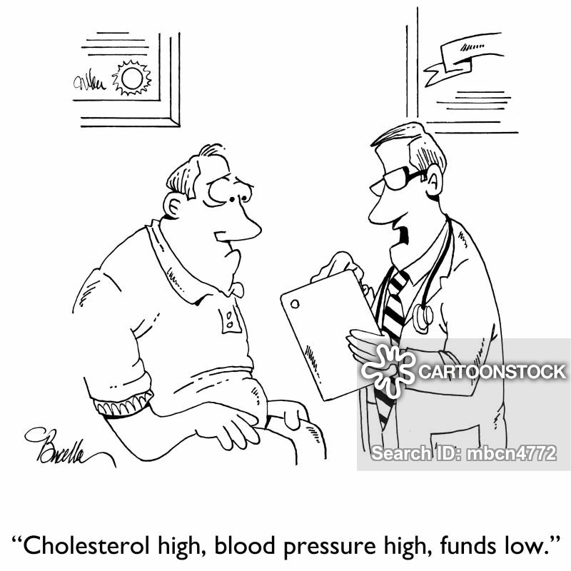 Cholesterol Problem Cartoons and Comics - funny pictures from CartoonStock