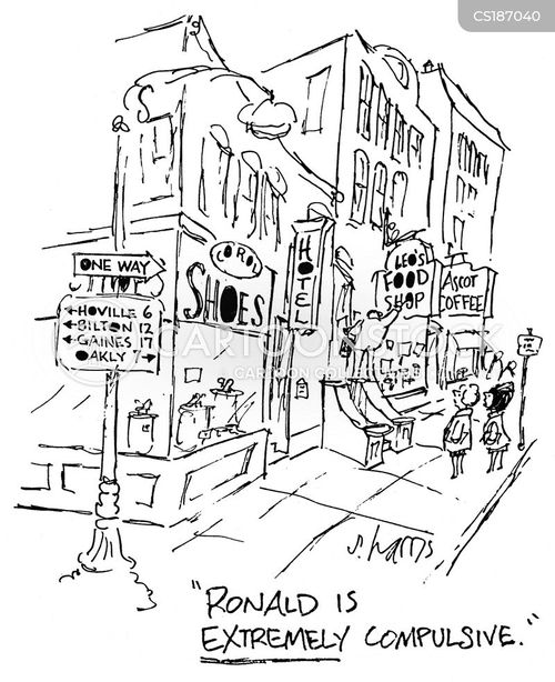 Compulsive Disorder Cartoons and Comics - funny pictures from CartoonStock