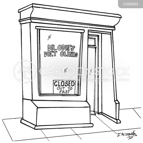 Diet Clinic Cartoons and Comics - funny pictures from CartoonStock