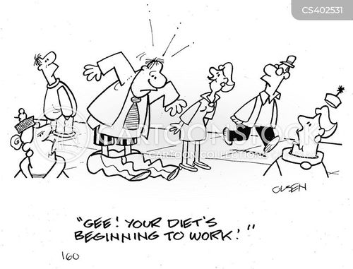 Slim Down Cartoons and Comics - funny pictures from CartoonStock