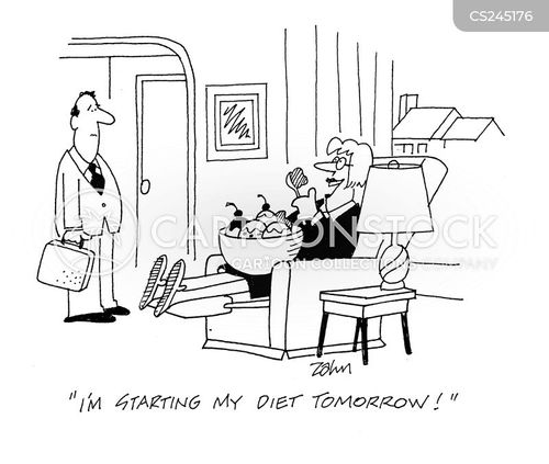 New Diet Cartoons and Comics - funny pictures from CartoonStock