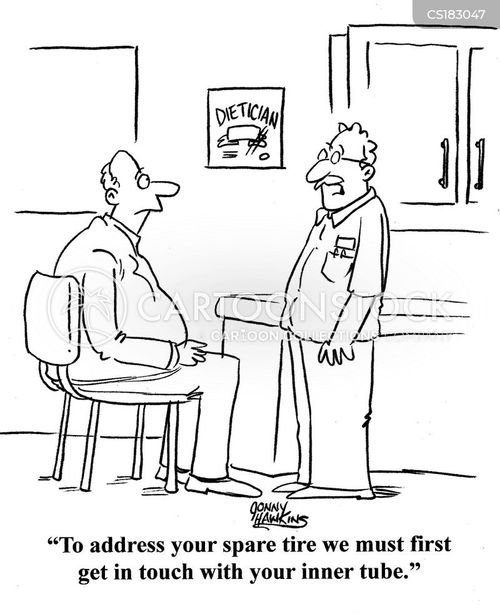 Belly Fat Cartoons and Comics - funny pictures from CartoonStock