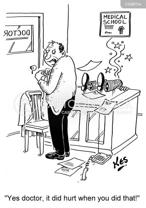 Patientmedical Exam Cartoons and Comics - funny pictures from CartoonStock