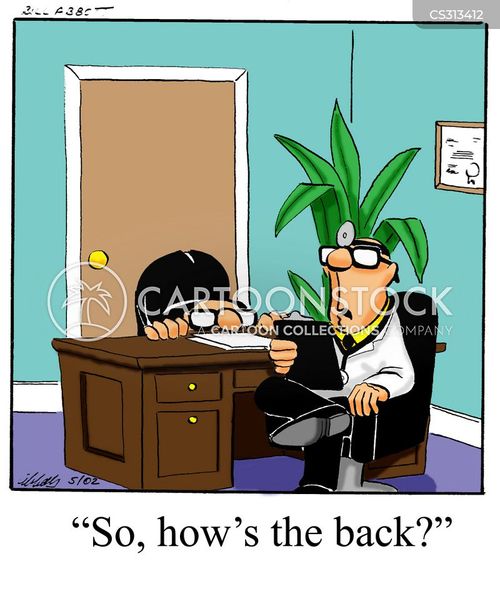 Bad Back Cartoons and Comics - funny pictures from CartoonStock