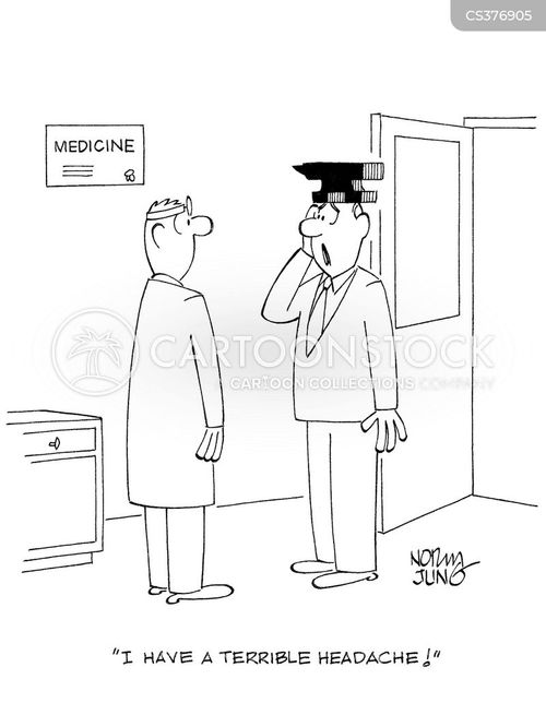 Headache Cartoons and Comics - funny pictures from CartoonStock