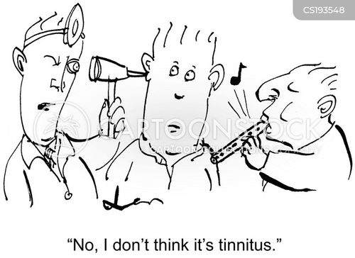 Tinnitus Cartoons and Comics - funny pictures from CartoonStock