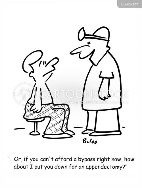 Appendicitis Cartoons and Comics - funny pictures from CartoonStock