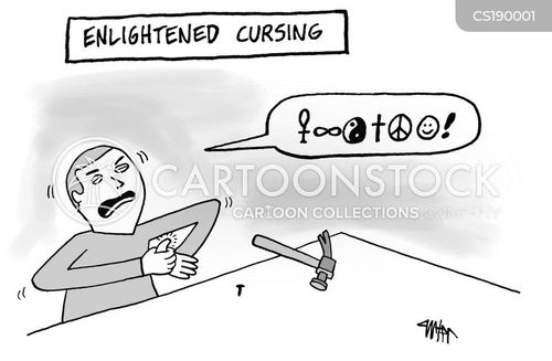 Cursing Cartoons and Comics - funny pictures from CartoonStock