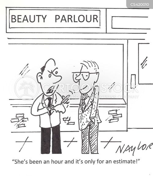 Beauty Parlor Cartoons and Comics - funny pictures from CartoonStock