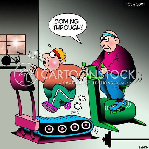 Cardio Training Cartoons and Comics - funny pictures from CartoonStock