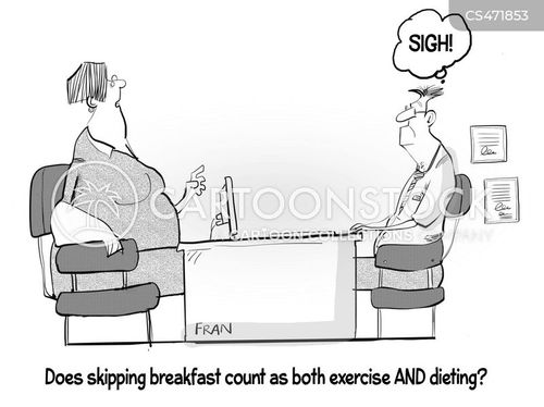 Skipping Meals Cartoons and Comics - funny pictures from CartoonStock