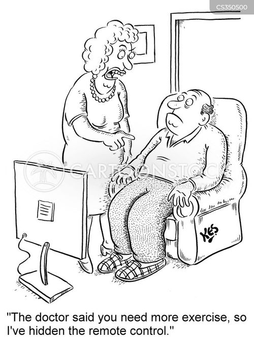 Sedentary Lifestyle Cartoons and Comics - funny pictures from CartoonStock