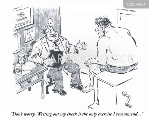 Avoiding Exercise Cartoons and Comics - funny pictures from CartoonStock